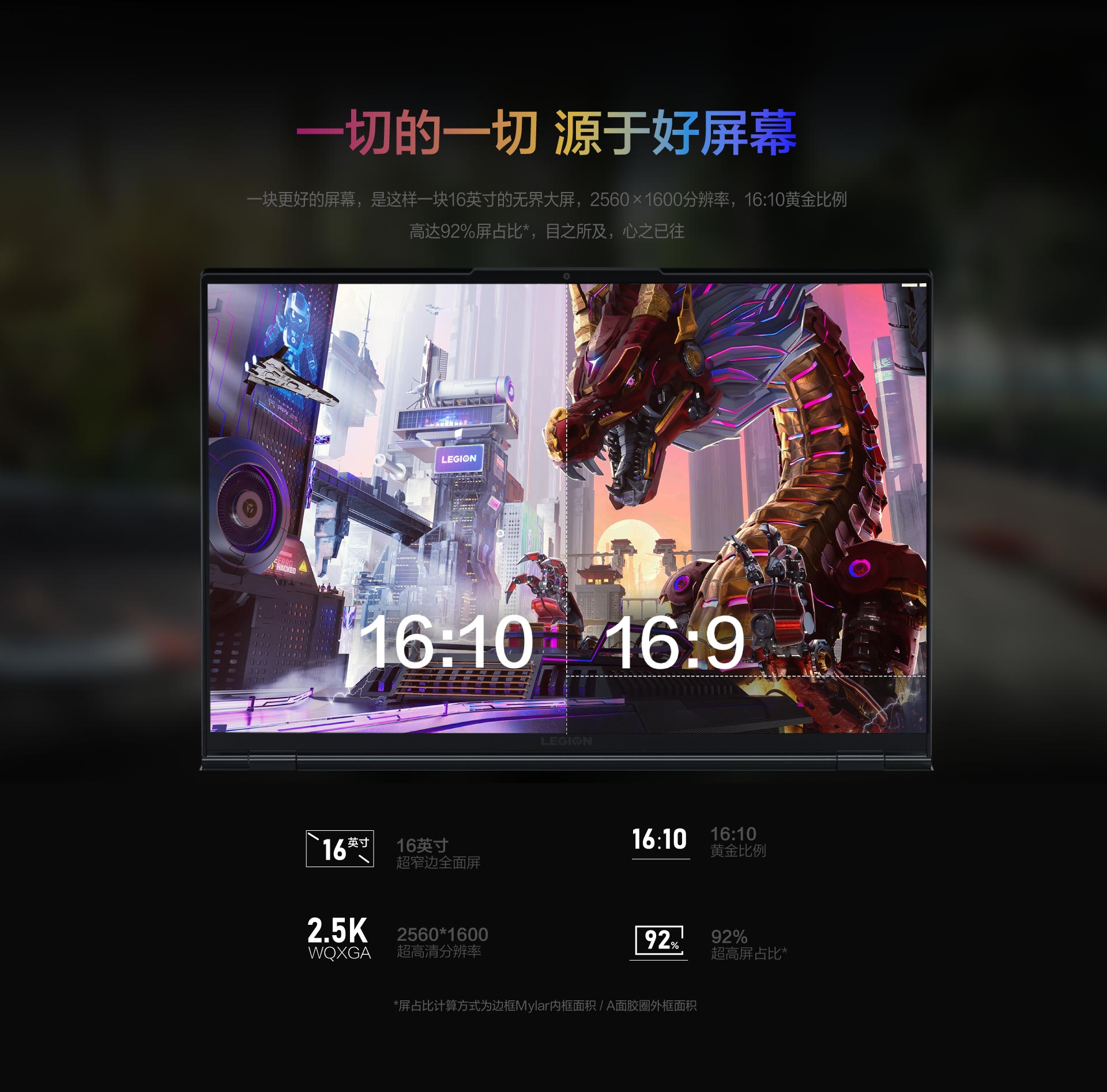 拯救者 R9000K 2021款 16英寸游戏笔记本电脑 钛晶灰_多少钱_参数_图片_价格_用户评价_联想商城