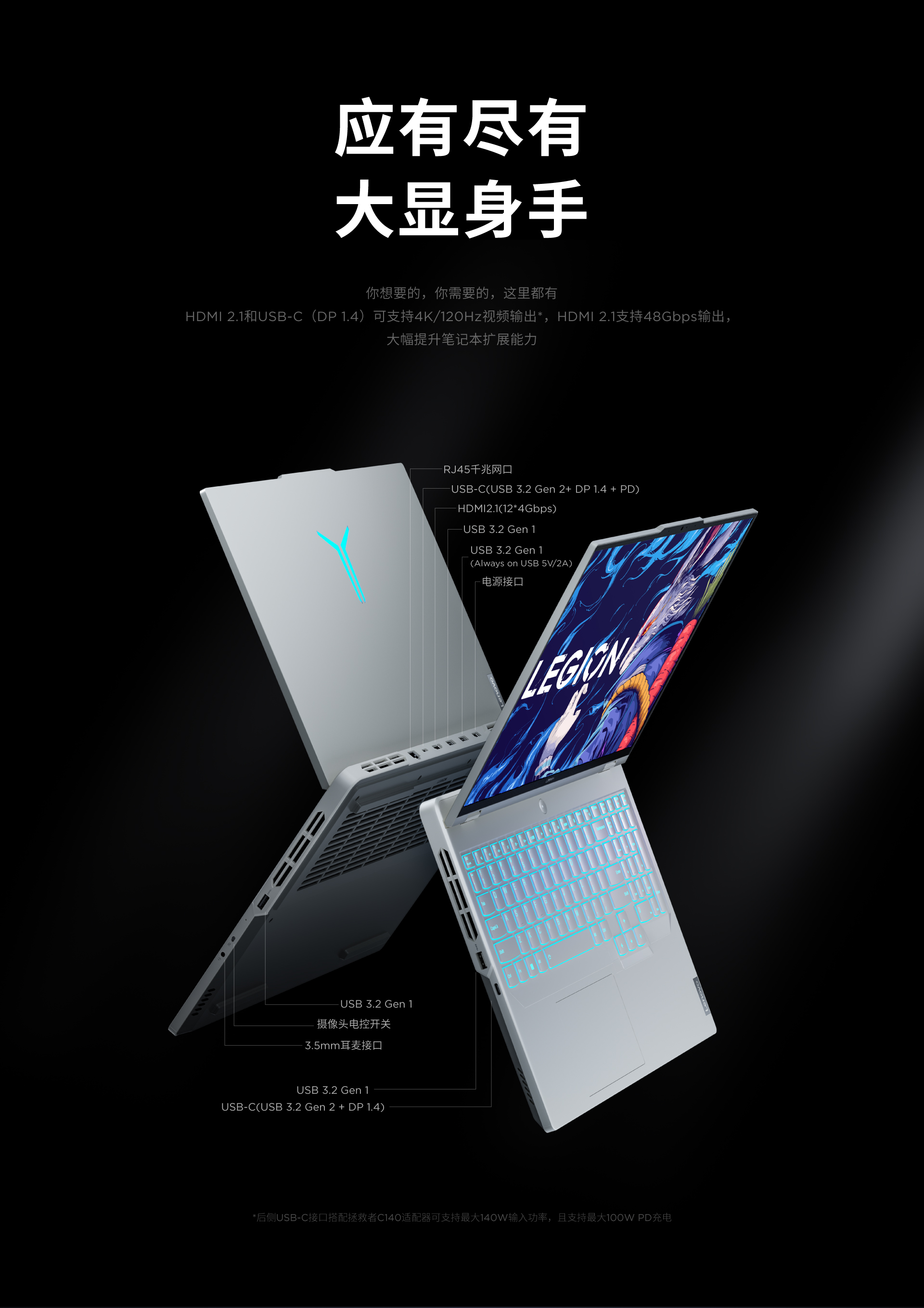 联想拯救者Y9000P 2023 16英寸电竞游戏本笔记本电脑 冰魄白_多少钱_参数_图片_价格_用户评价_联想商城