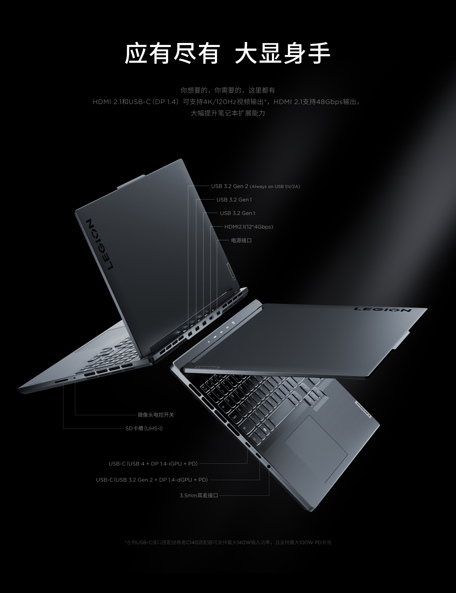 【定制款】联想拯救者R9000X 2023 16英寸游戏笔记本电脑 钛晶灰_多少钱_参数_图片_价格_用户评价_联想商城