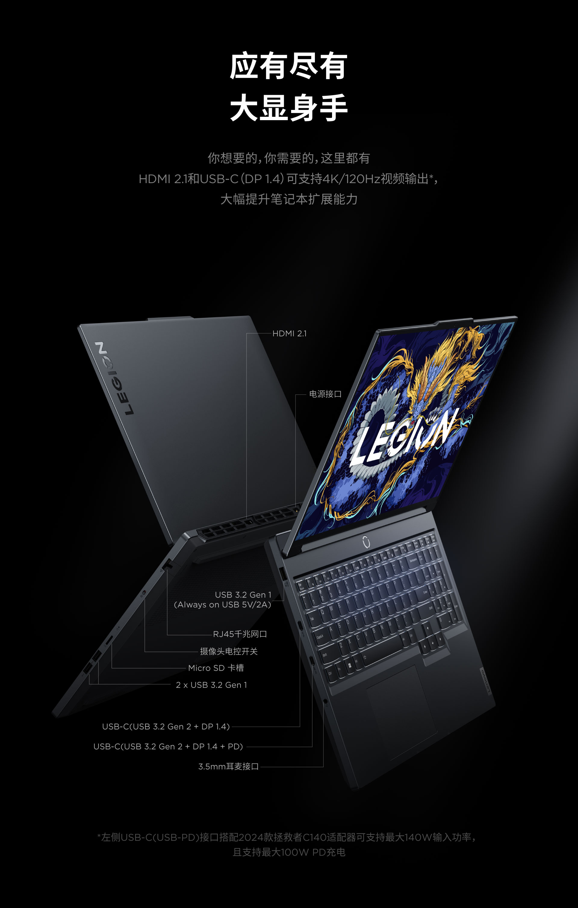 联想(Lenovo)拯救者Y7000P 2024 16英寸电竞游戏本笔记本电脑_多少钱_参数_图片_价格_用户评价_联想商城