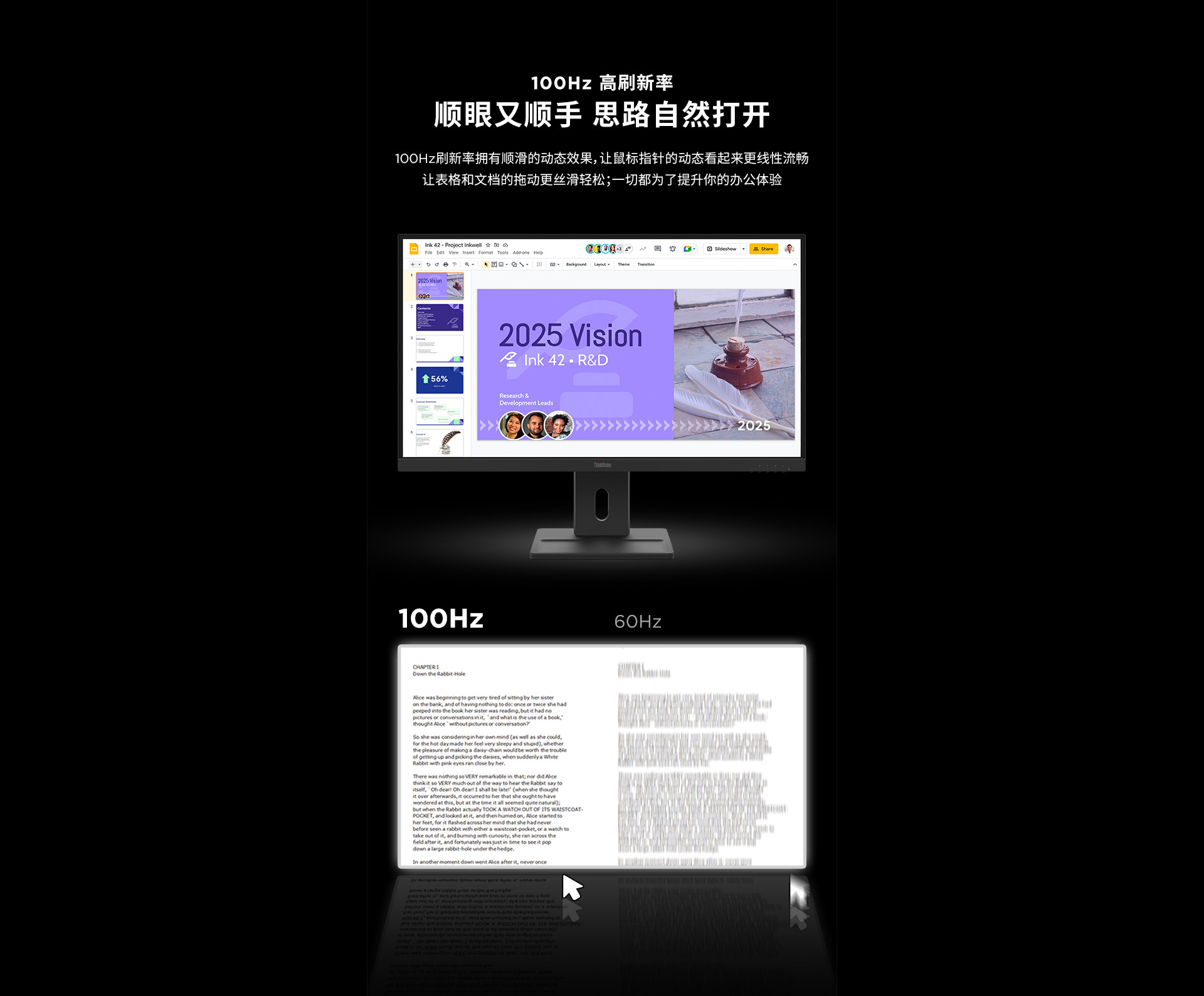 【进阶办公】联想ThinkVision E27Q-40 27英寸2K 100Hz内置音箱护眼显示器_多少钱_参数_图片_价格_用户评价_联想商城